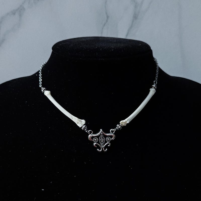 Tribal Bone Necklace - Etsy