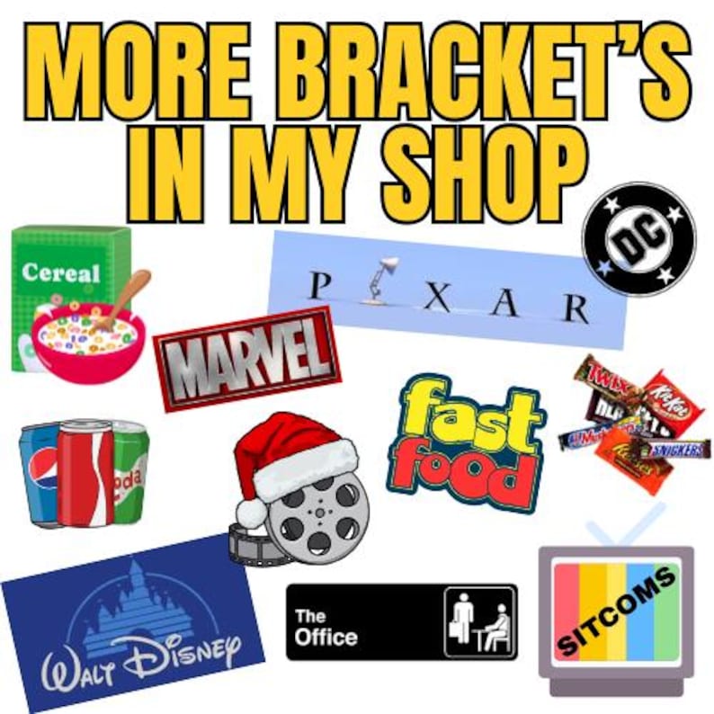 Candy Bars Printable Bracket! - Etsy