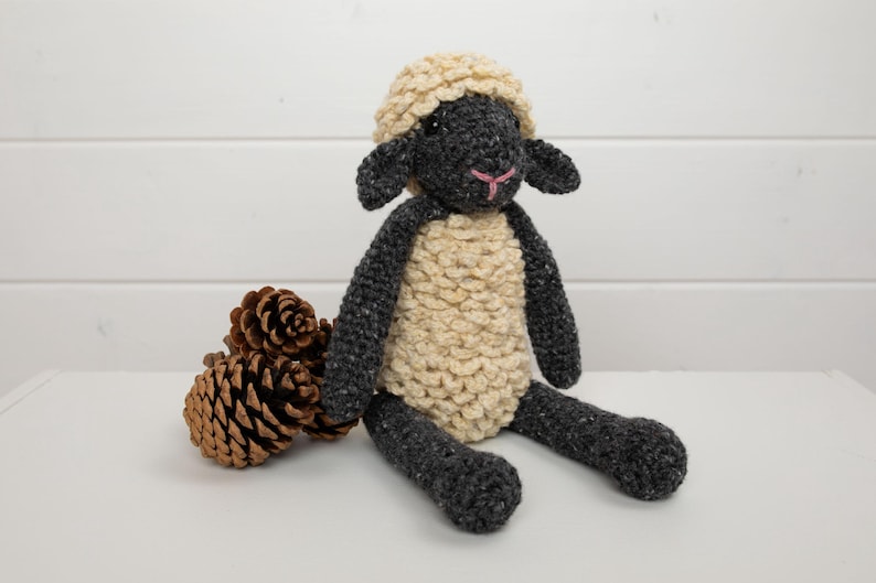 Crochet Amigurumi Sheep, Hazel the Sheep, Crochet Kit - Etsy