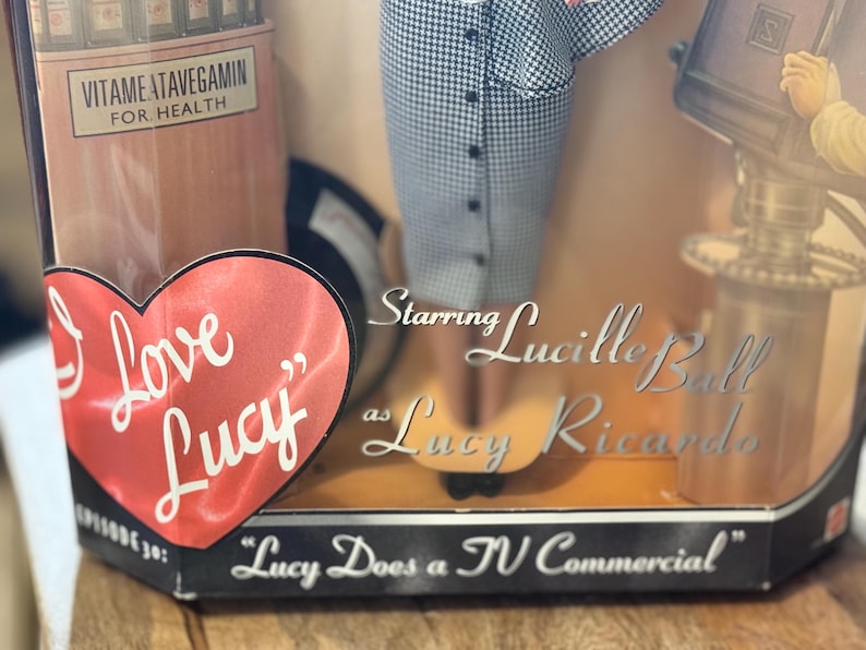 I Love Lucy Barbie Doll | “lucy Does a TV Commercial” | Lucille Ball ...