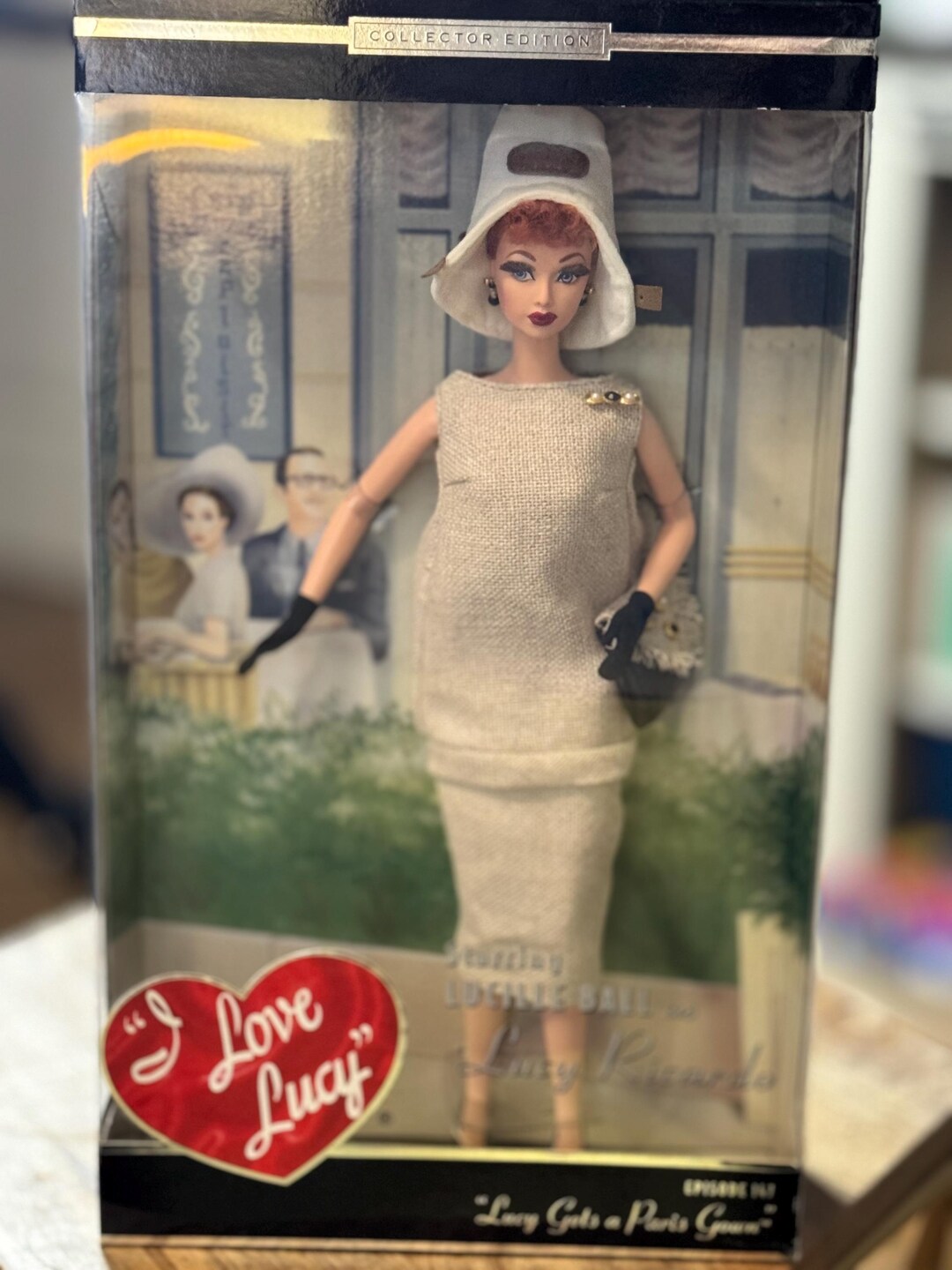 I Love Lucy Barbie Doll | “lucy Goes to Paris” | Lucille Ball Collector ...