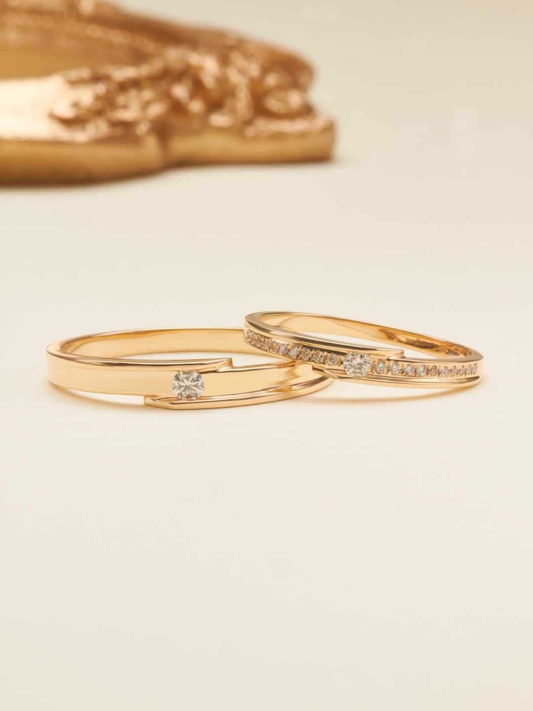 Lab Grown Diamond Couple's Ring Wedding Band Unisex Wedding Rings ...