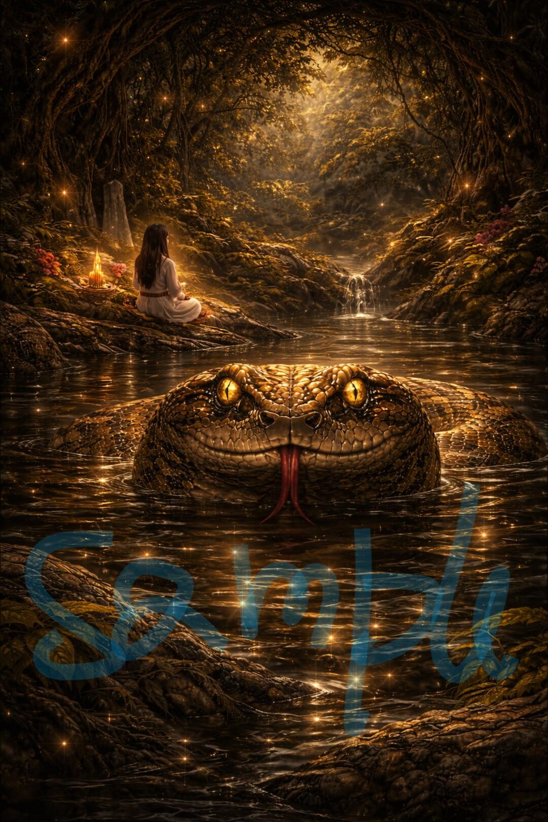 The Serpent of Yaramuruchi – Okinawan Folk Legend Art Inspired by a ...