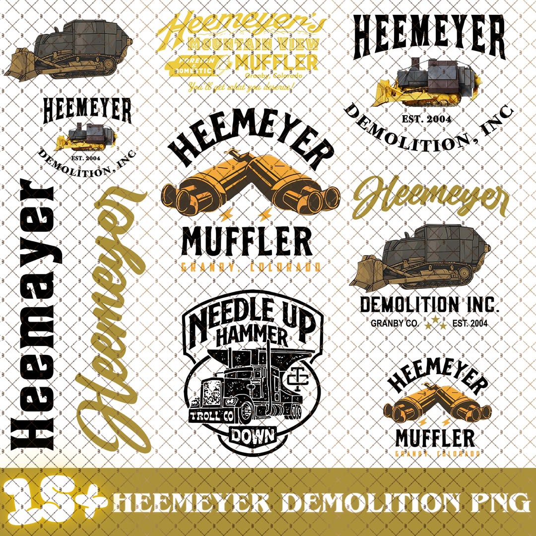 15+ Heemeyer Demolition PNG Bundle, Killdozer Granby Colorado PNG ...