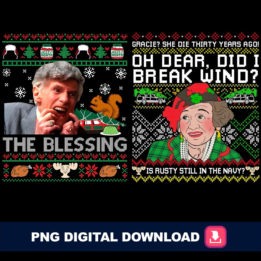 The Blessing - Grace She Pass Away 30 Years Ago Christmas Vacation PNG ...