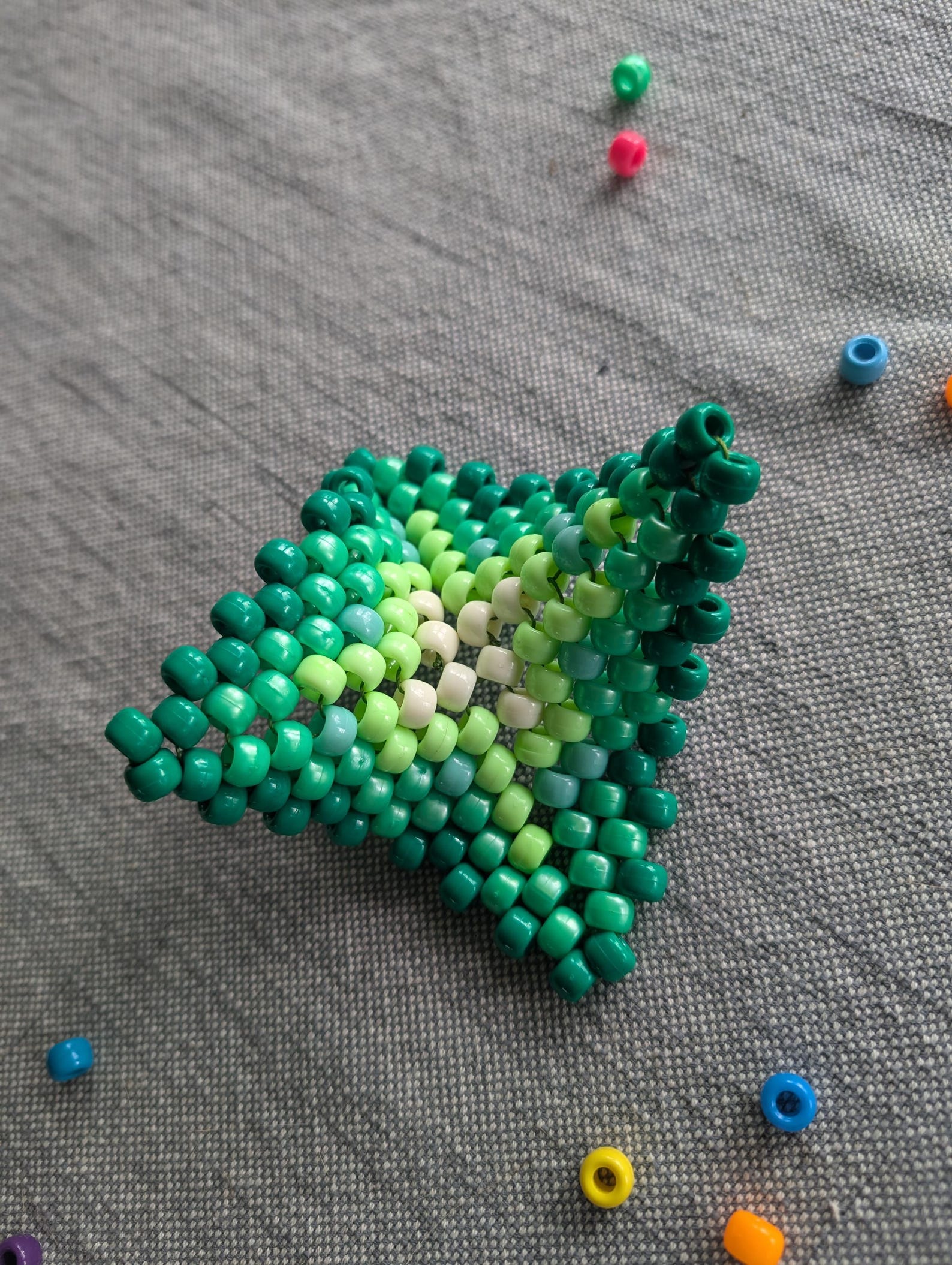 Warped Square Beaded Fidget Toy - Etsy