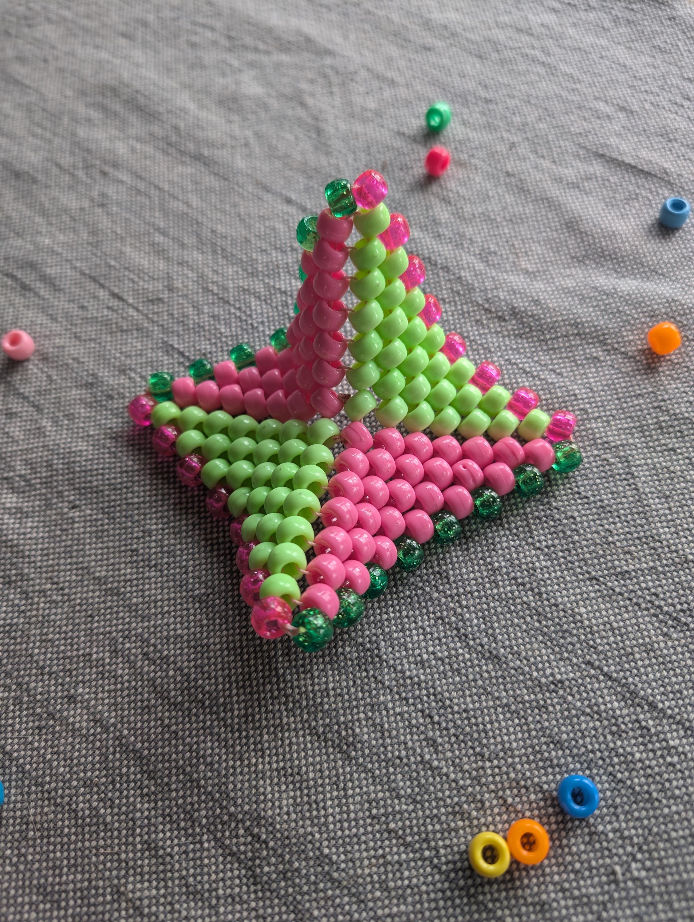 Warped Square Beaded Fidget Toy - Etsy