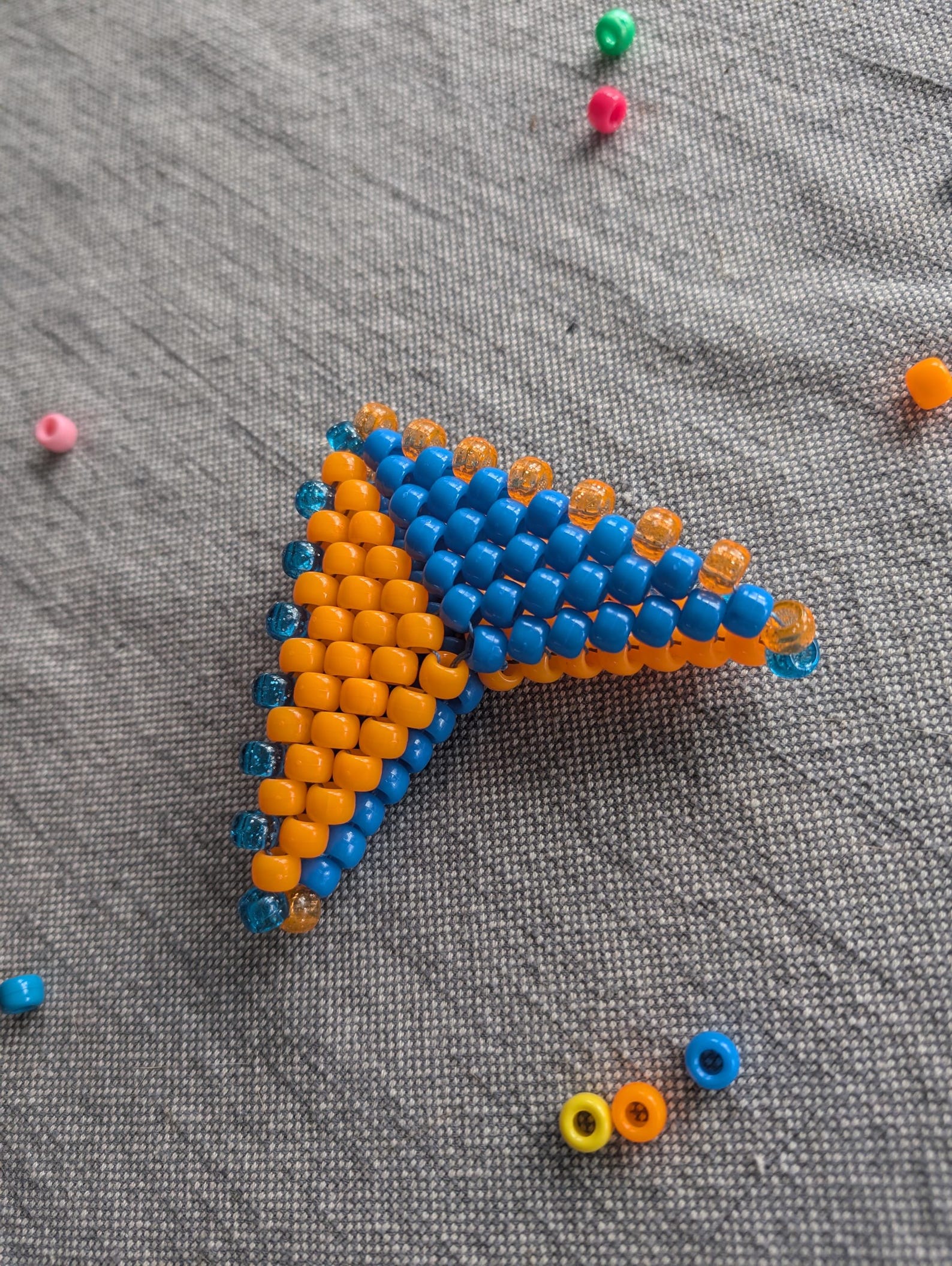 Warped Square Beaded Fidget Toy - Etsy