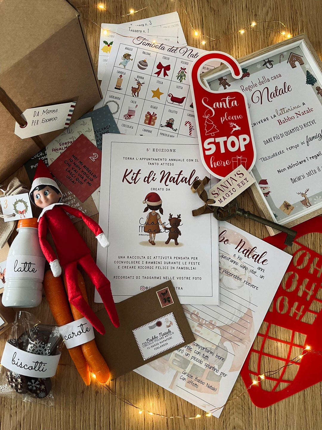Magical Christmas Kit! - Elf Pranks, 15-box Bingo, and Lots of ...