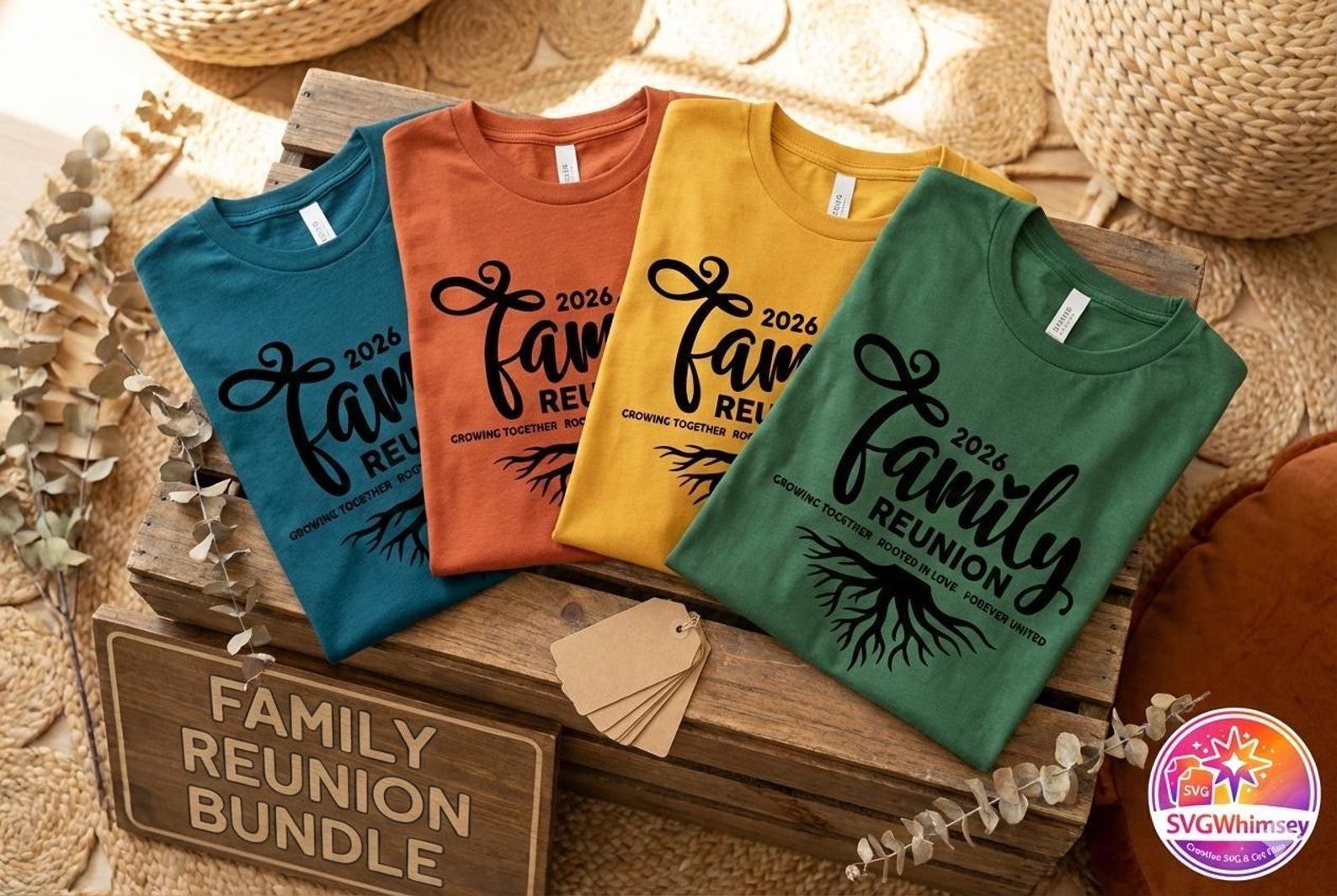 Family Reunion 2026 SVG | Rooted in Love Tree Design (digital Download ...