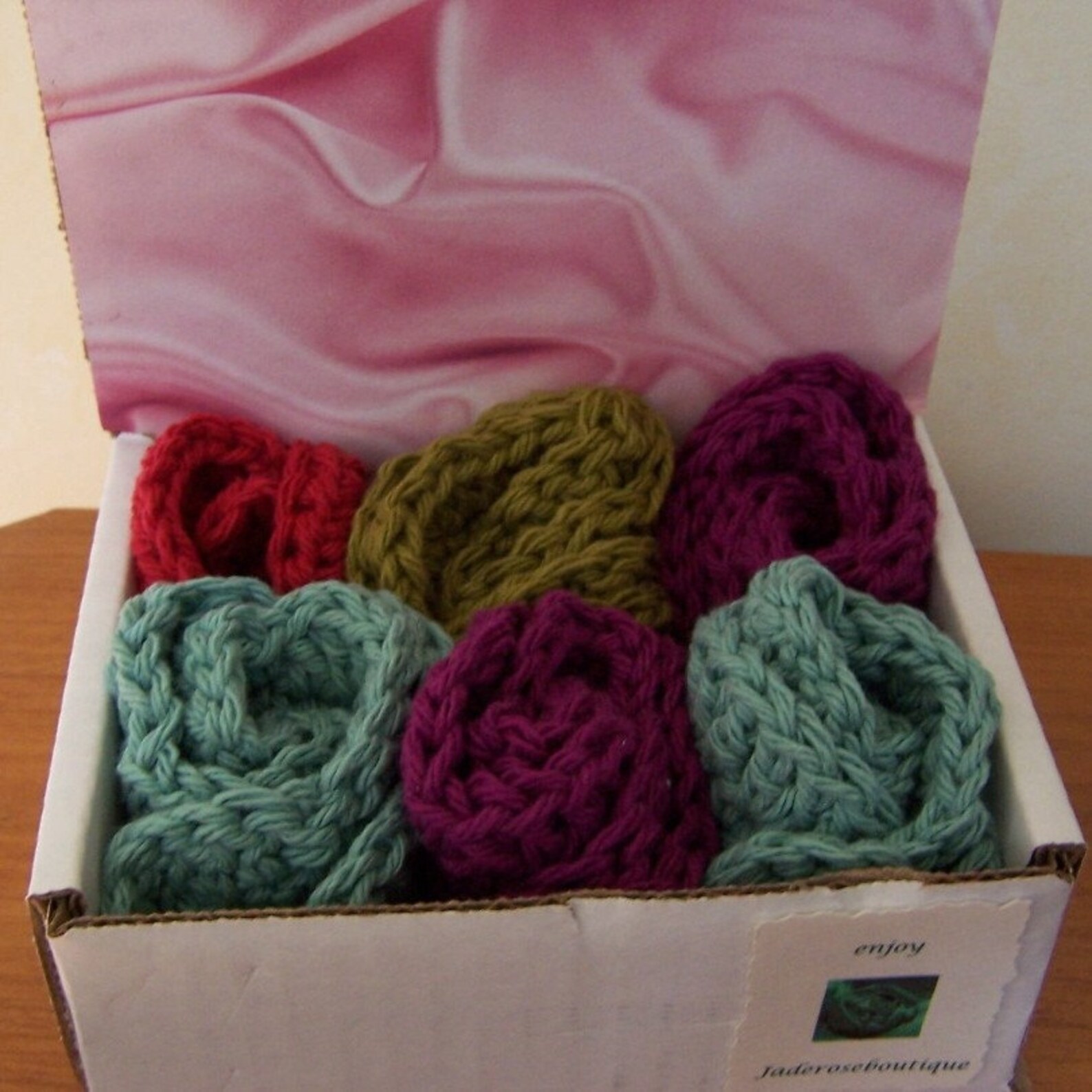 Crochet Doily Pattern Dish Cloths Flower Doilies Potholders | Etsy