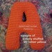 Crochet Letters Patterns, P, Alphabet Applique, 3D Accent Pillows, in 5 ...