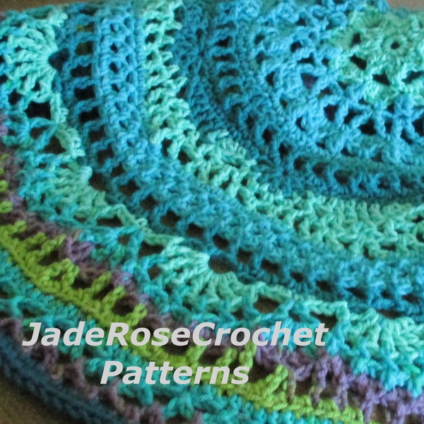 Crochet Mandala Blanket - Etsy