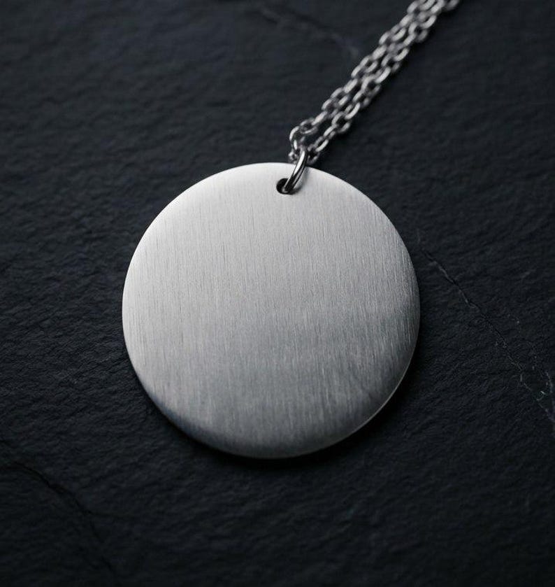 Psychology Psi Symbol Necklace, Stainless Steel Mind Connection Pendant ...