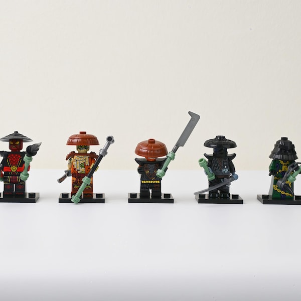 Ninjago Minifigures the Forbidden Five - Etsy