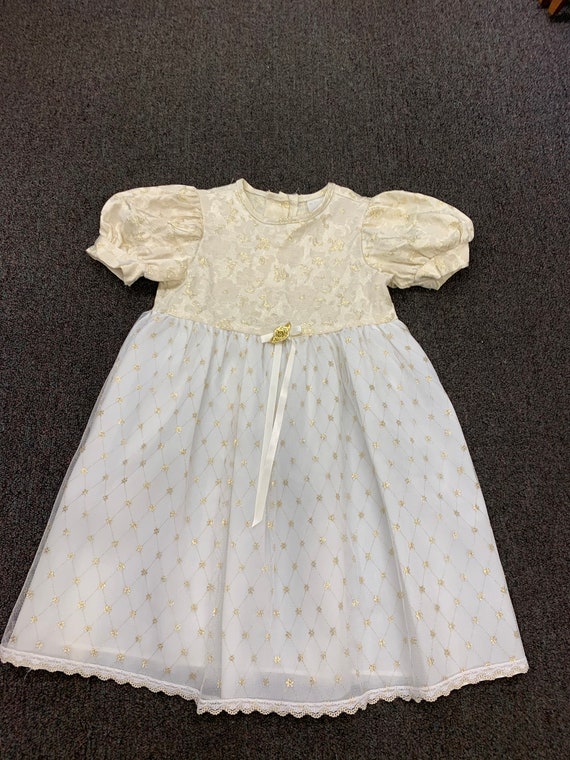Vintage 1980s girls communion - Gem