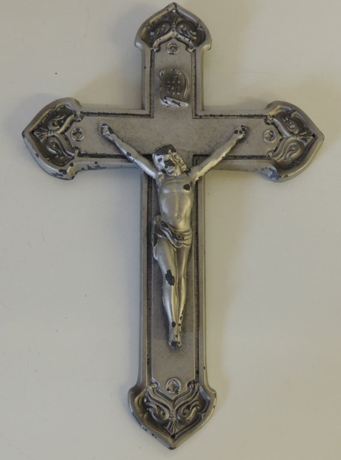 Vintage All Metal Coffin Cross Crucifix Mausoleum Funeral Faith - Etsy UK