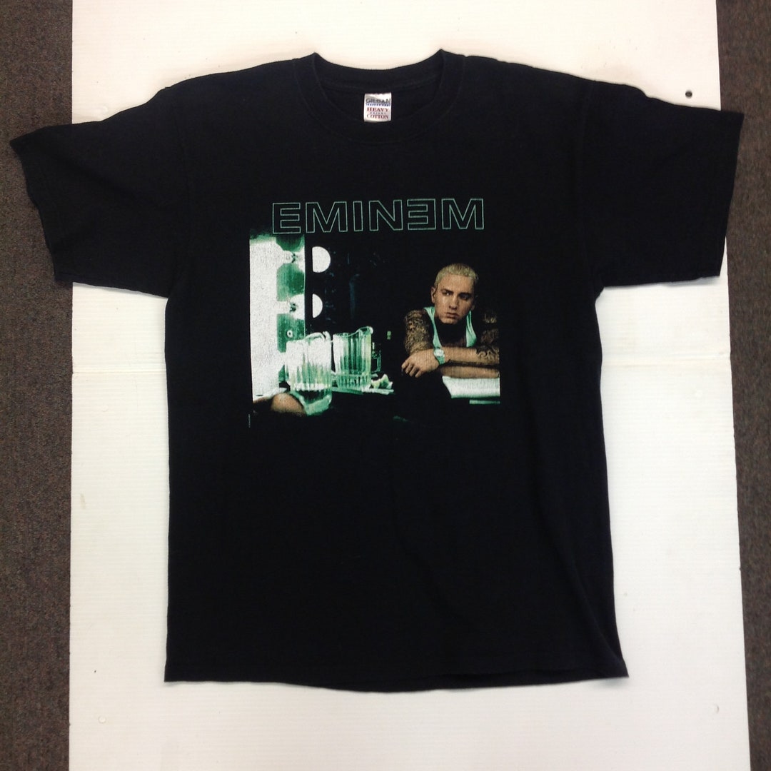 Vintage 2004 Large Black Eminem ENCORE Black T-shirt - Etsy