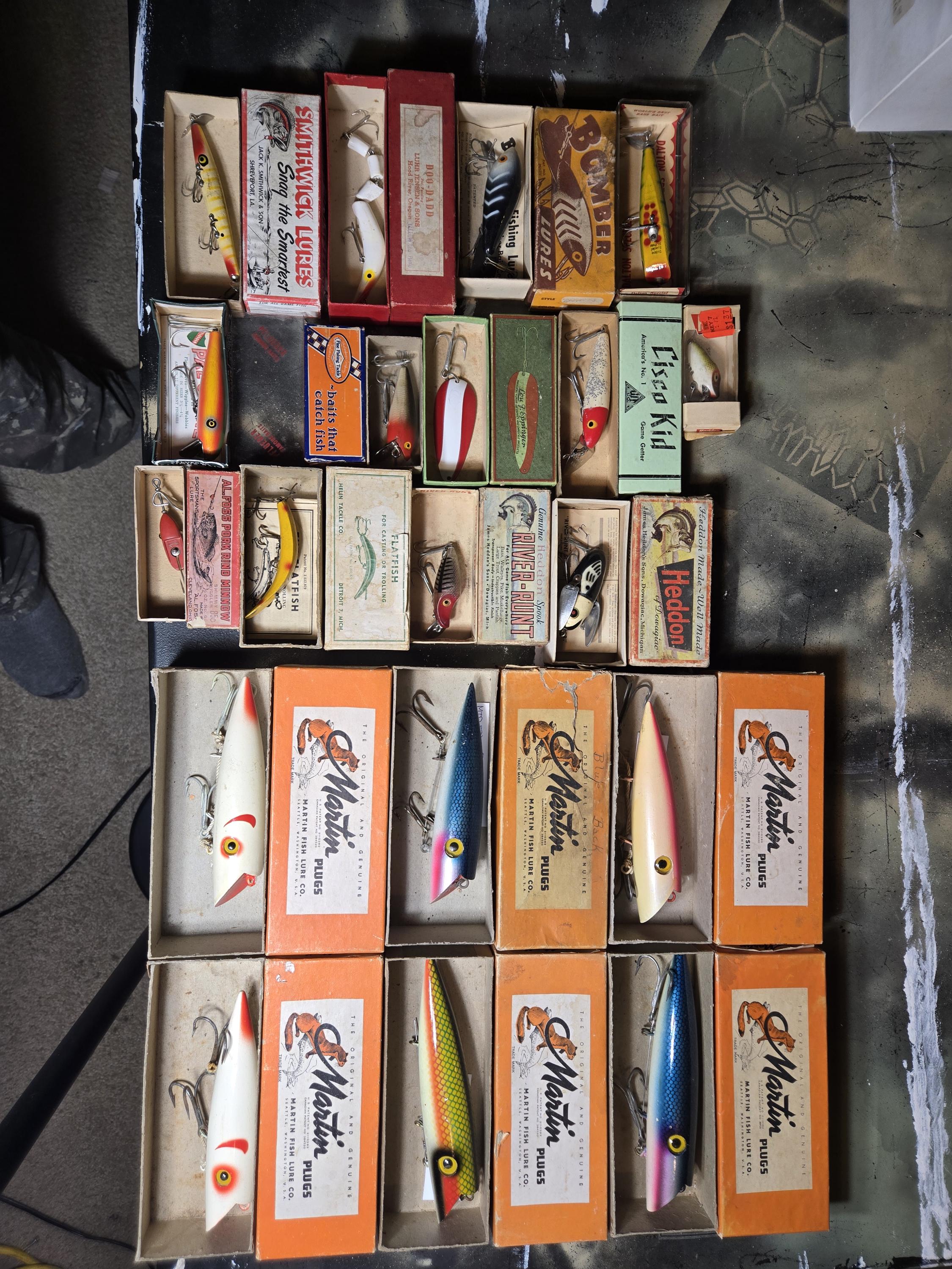 Massive Vintage Fishing Lure Collection - Etsy
