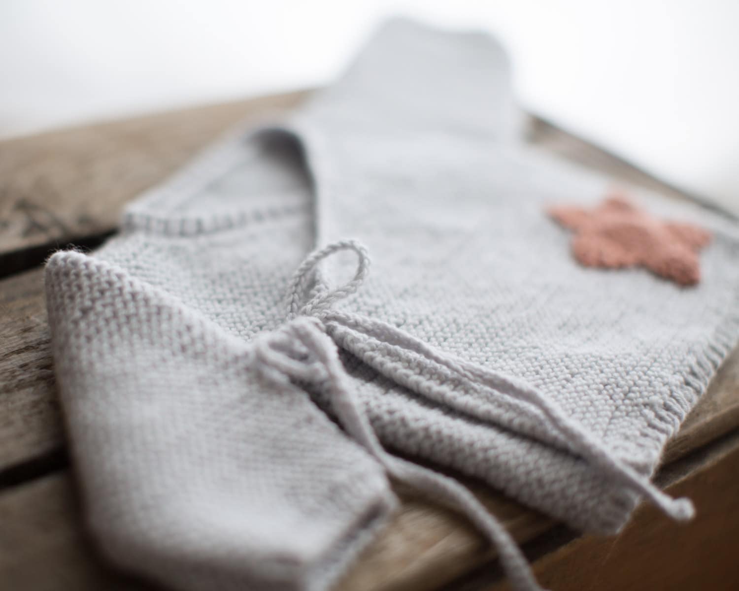 PDF KNITTING PATTERN the Star Wrap Baby Kimono Jumper Pattern Newborn ...