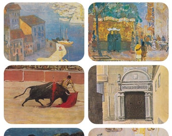 Spain postcards | Etsy