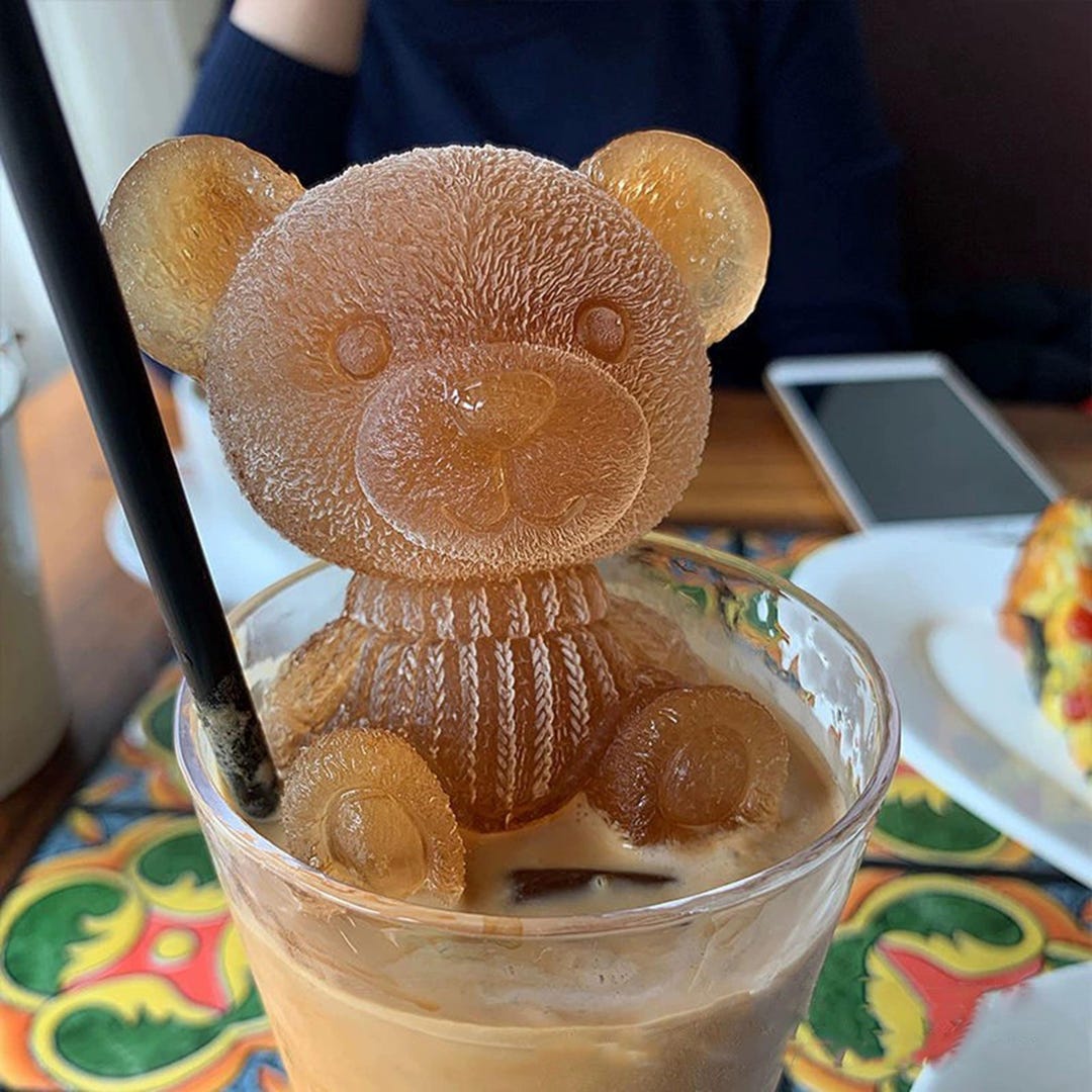 Reusable Silicone Bear Ice Mold: Frozen Treats - Etsy