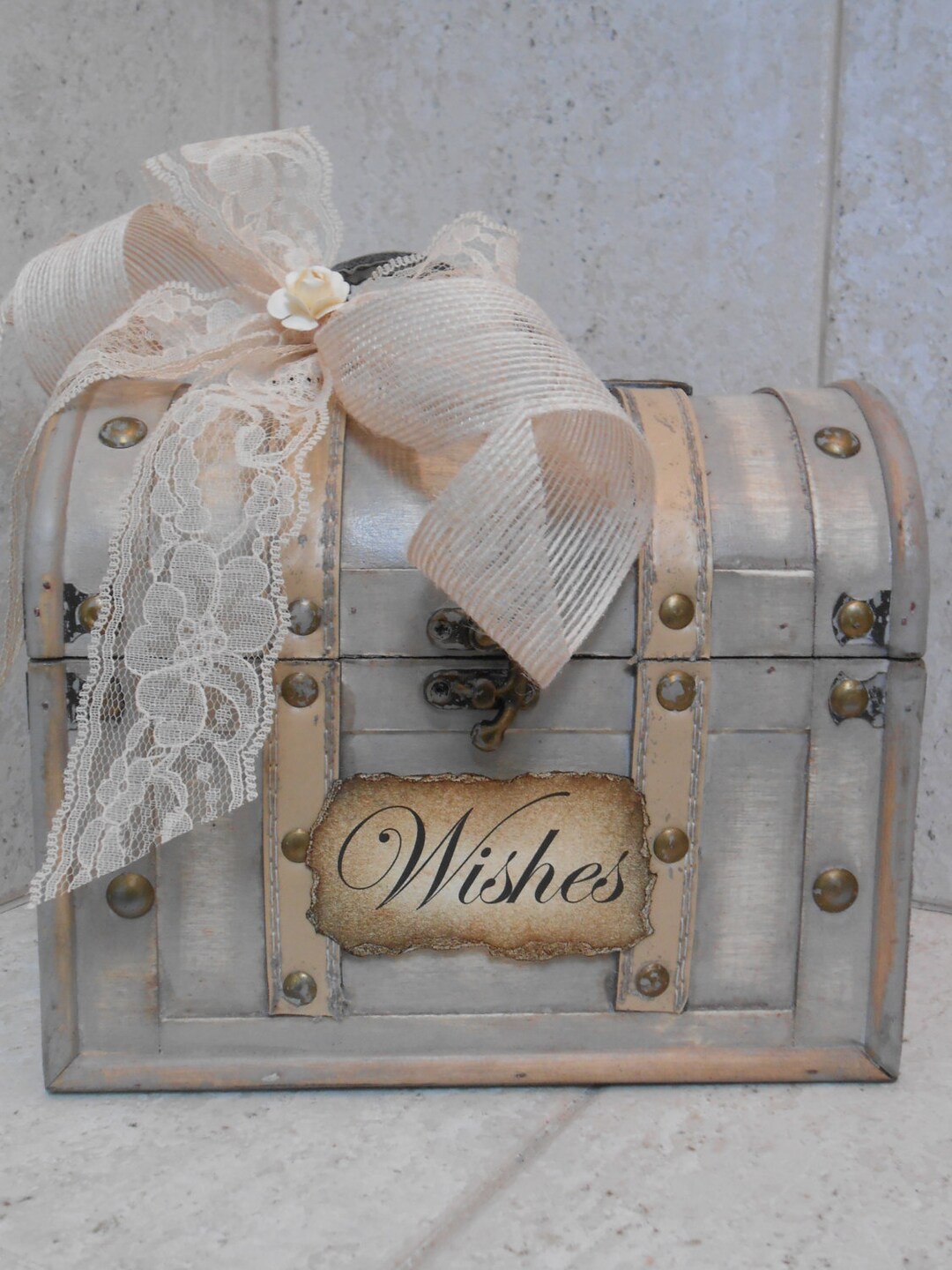 Wedding Wishes Trunk / Wishes Case / Wedding Decor / Wishes - Etsy