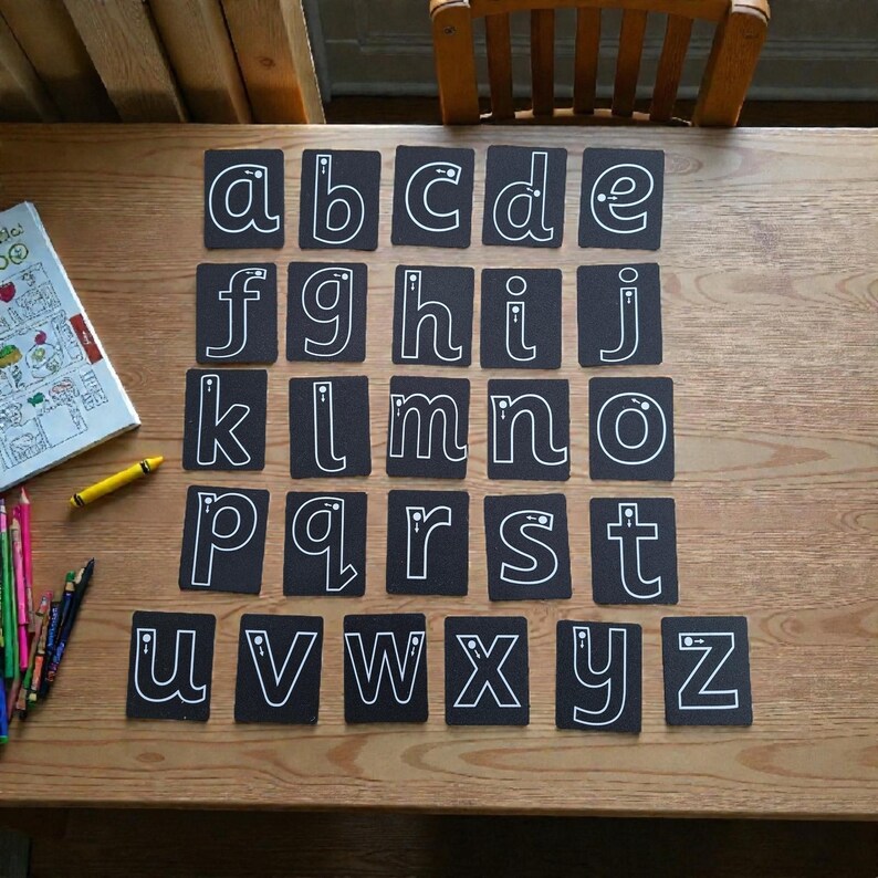 Letter Formation Tracing Mats – Complete Alphabet Set - Etsy