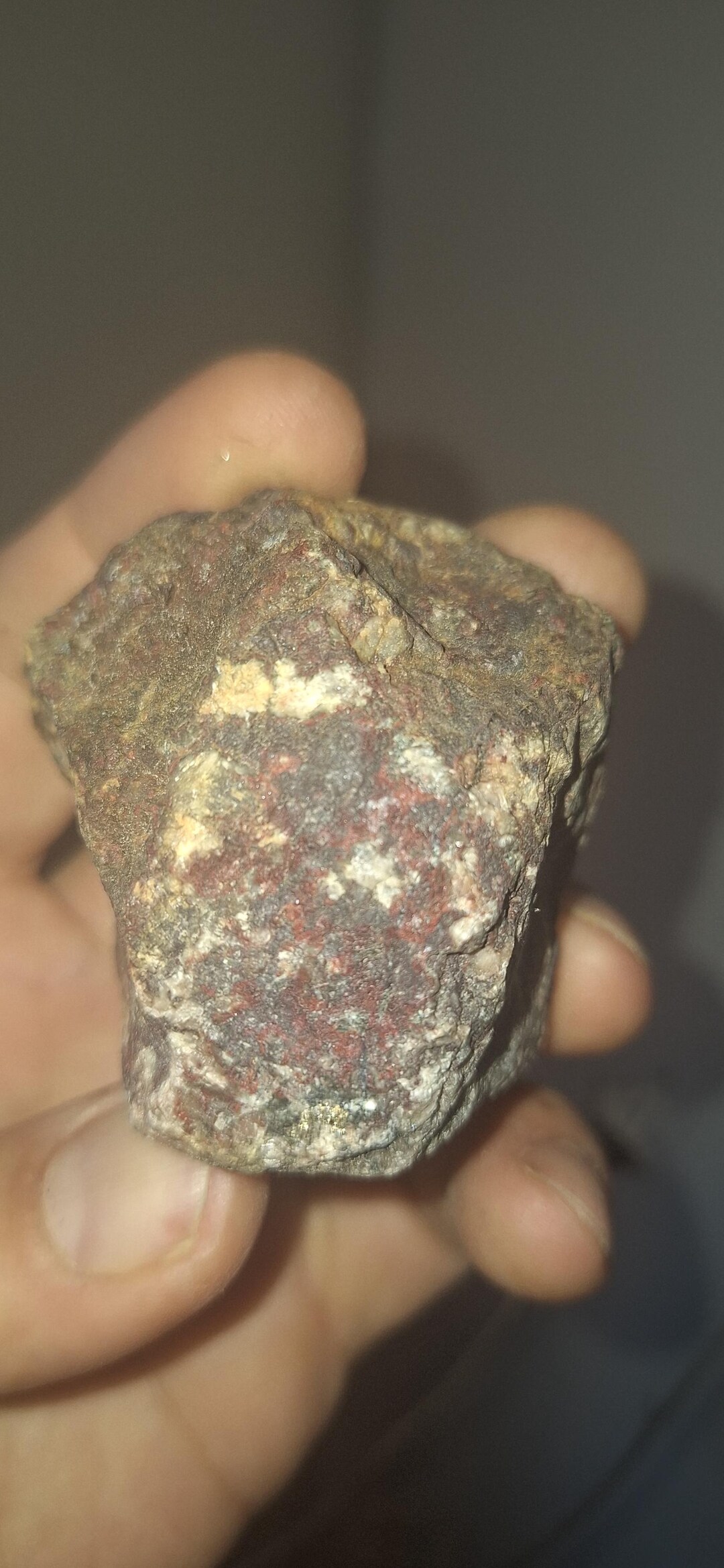 Agate Red/black/white Rock Stone Carry Stone - Etsy