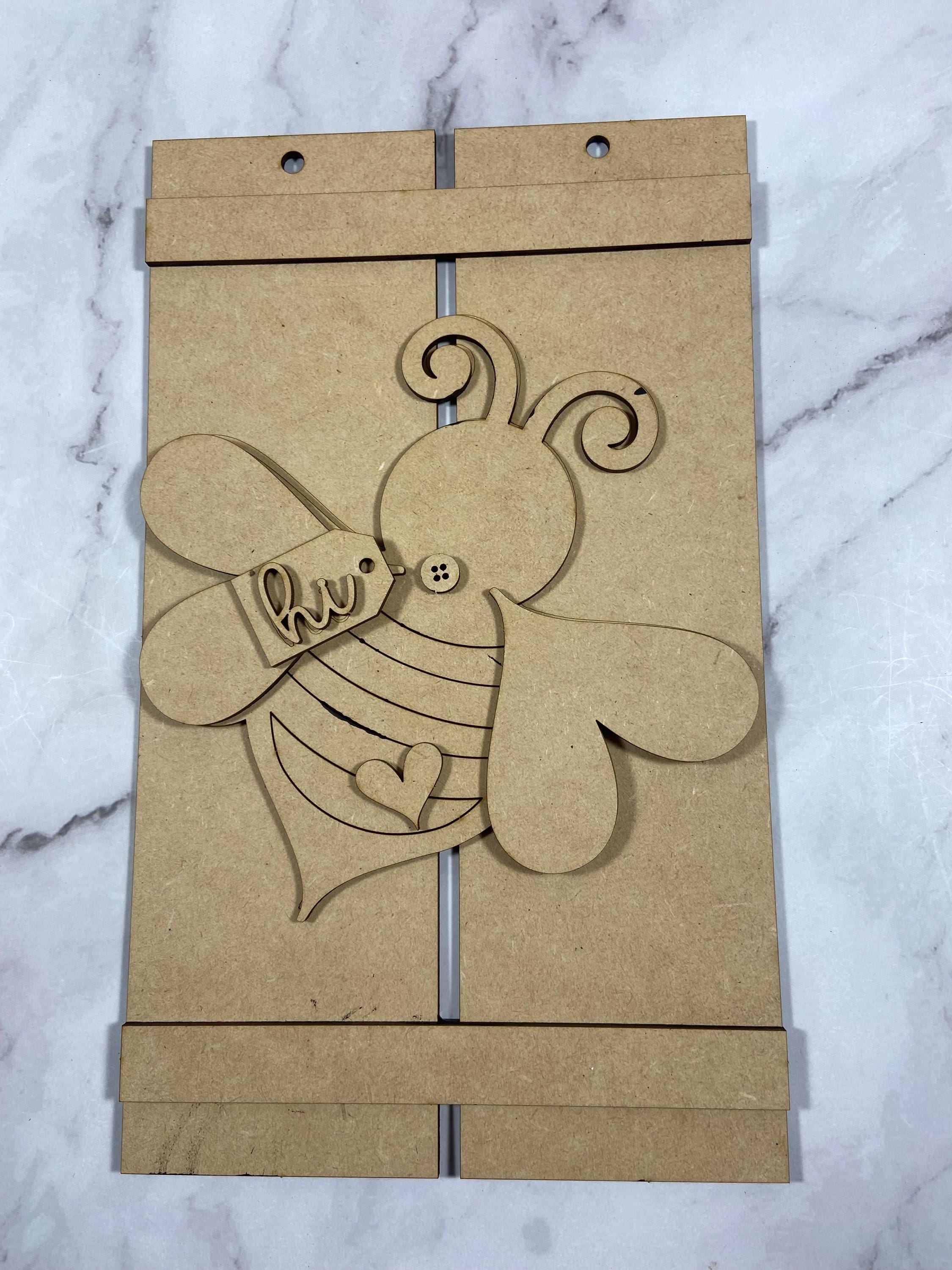 Pallet Bee Sign-diy - Etsy