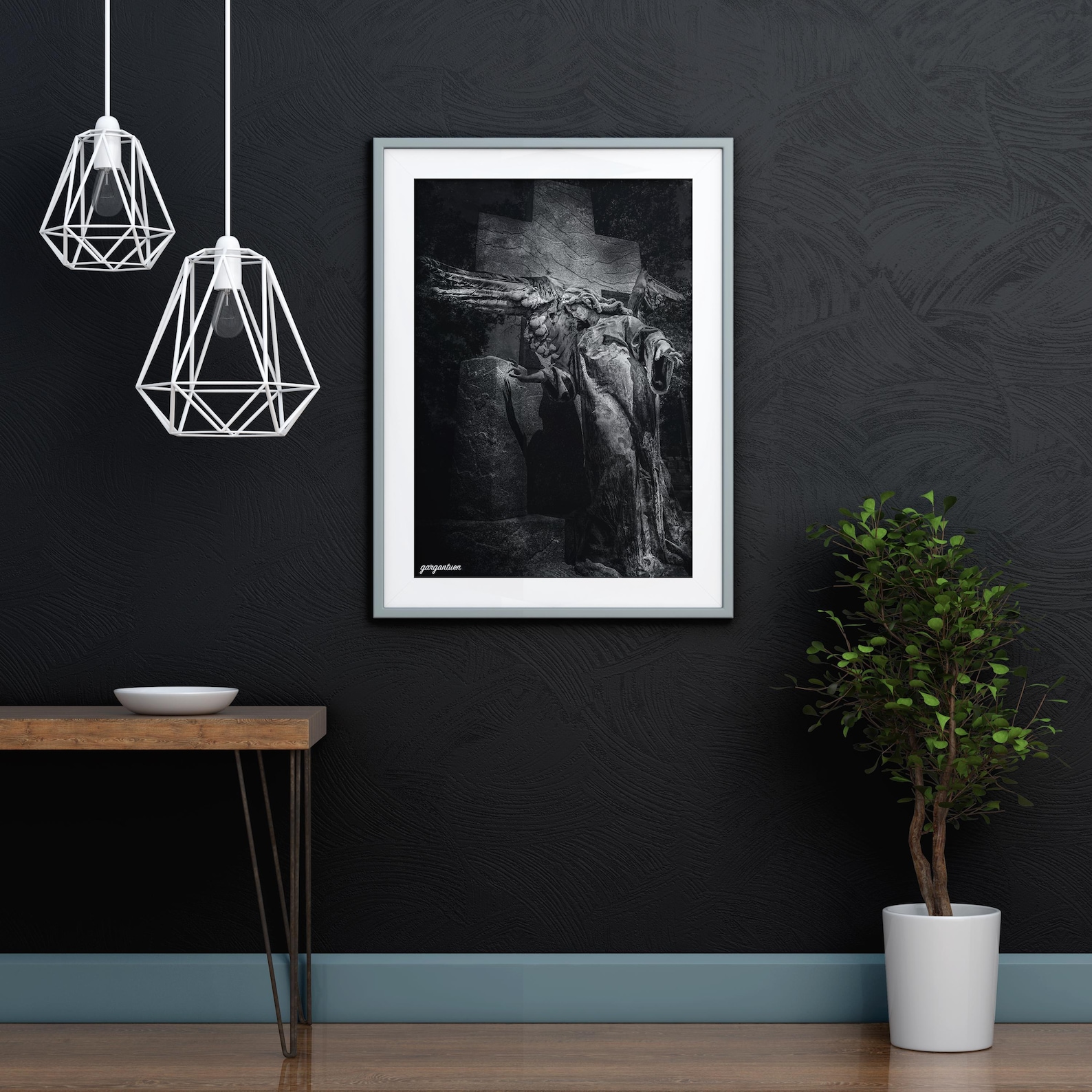 Macabre Angel Photography Print | Graveyard Tombstone Spooky Dark Art ...