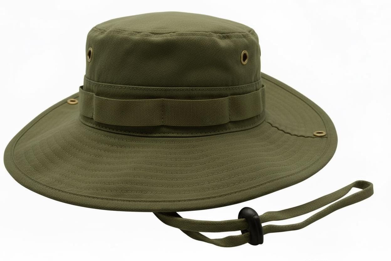 Cotton Boonie Hat - Adjustable UPF 50+ Outdoor Sun Protection ...