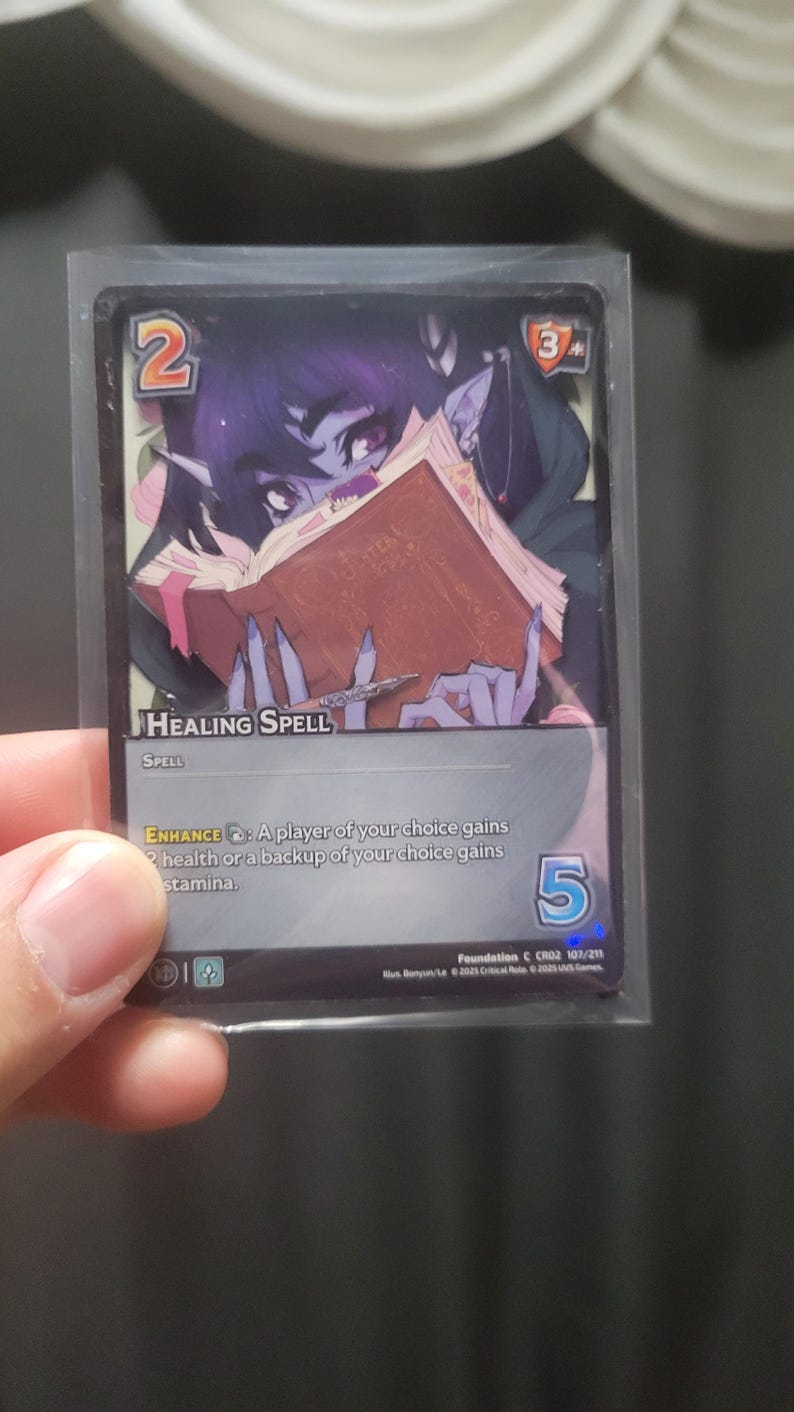 Critical Role Jester 3D Universus Card Shadow Box From the Mighty Nein ...