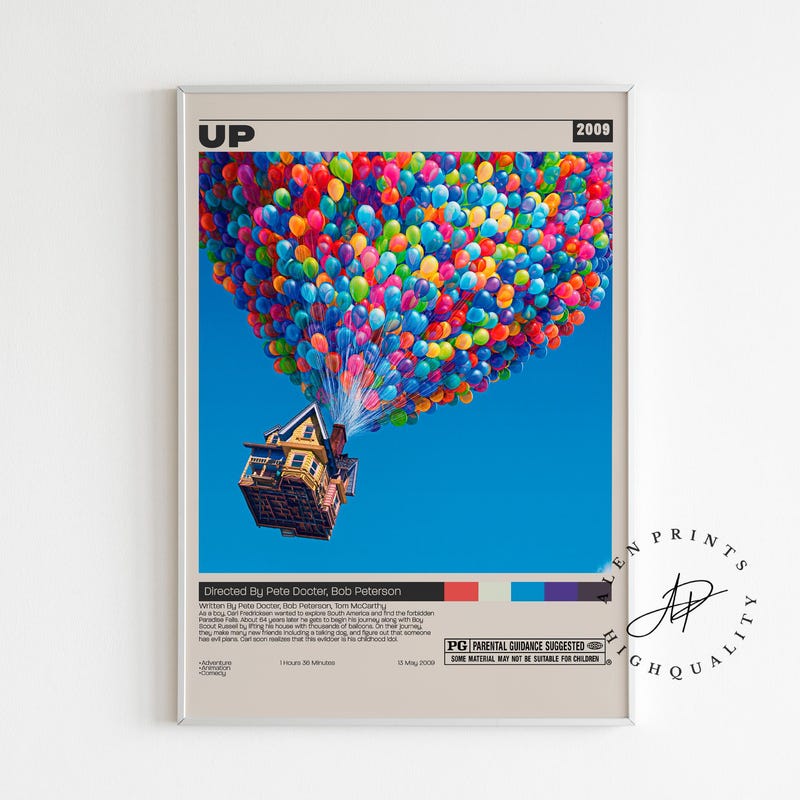 Up Movie Poster - Etsy Singapore