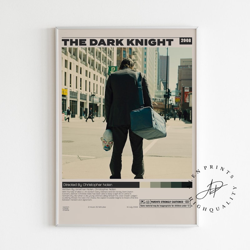 The Dark Knight Posters - Etsy