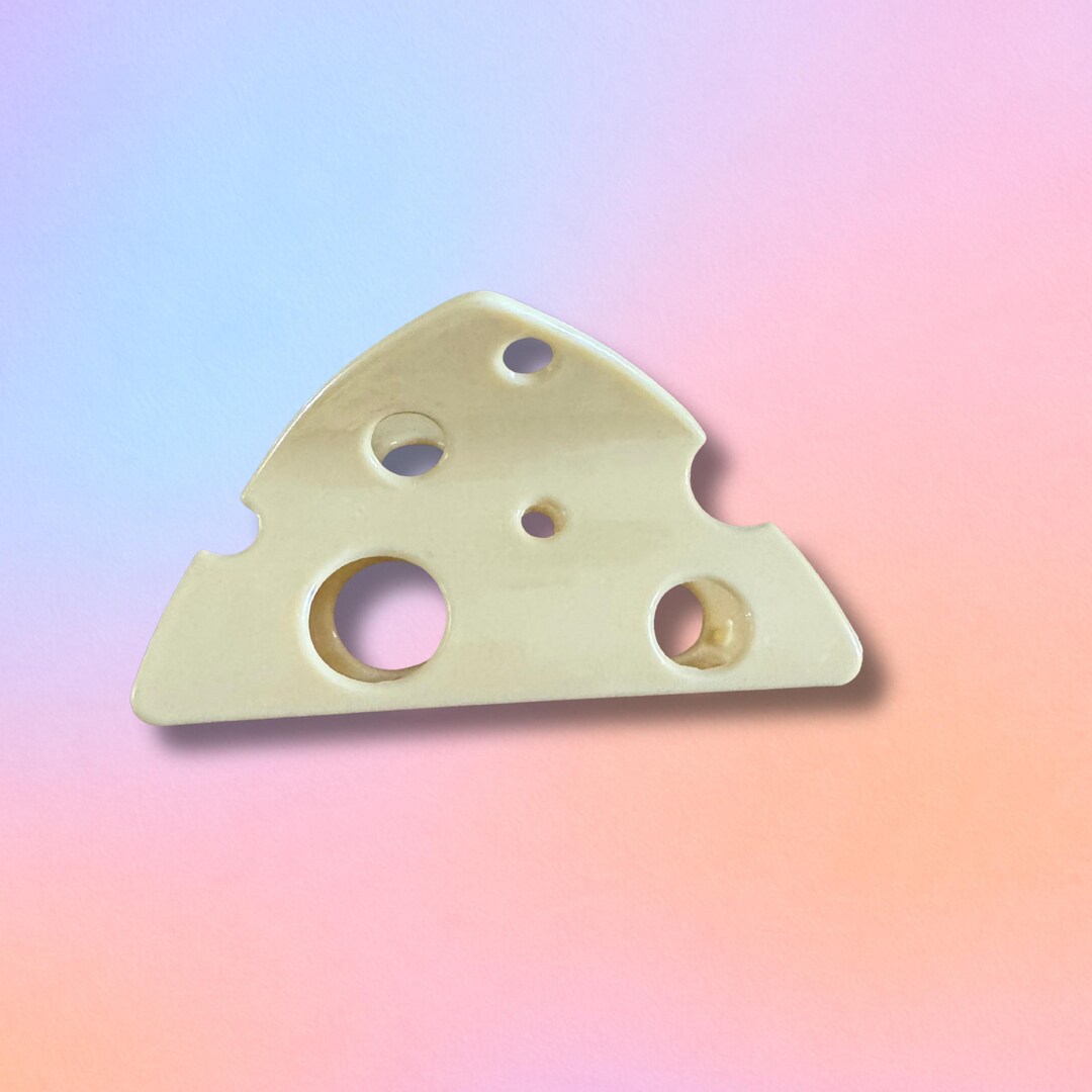 Cheese Hair Claw Clip | Swiss Cheese Claw Clip | Cute Food Hair ...