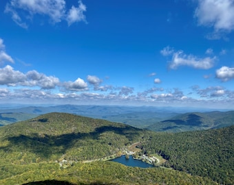 Sharp Top Mountain - Appalachian Trail - Peaks of Otter - Blue Ridge ...