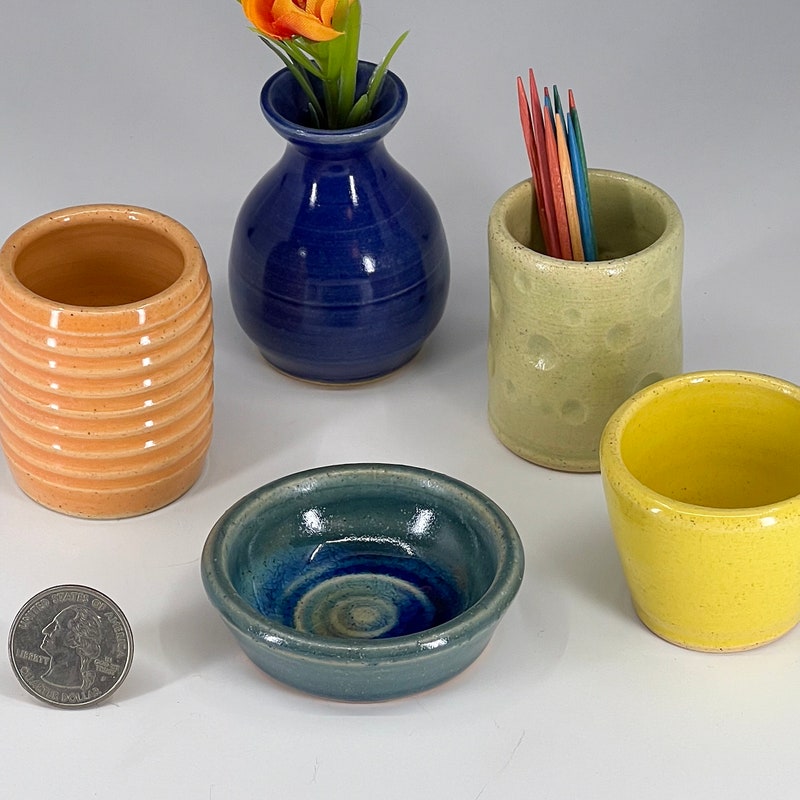 Miniature Pottery - Etsy
