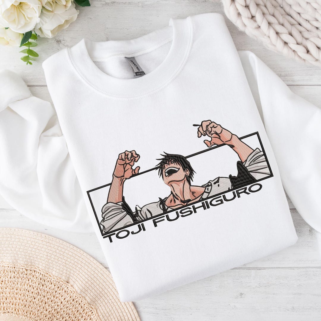Toji Fushiguro JJK Sweatshirt |jujutsu Kaisen Anime Crewneck |toji ...