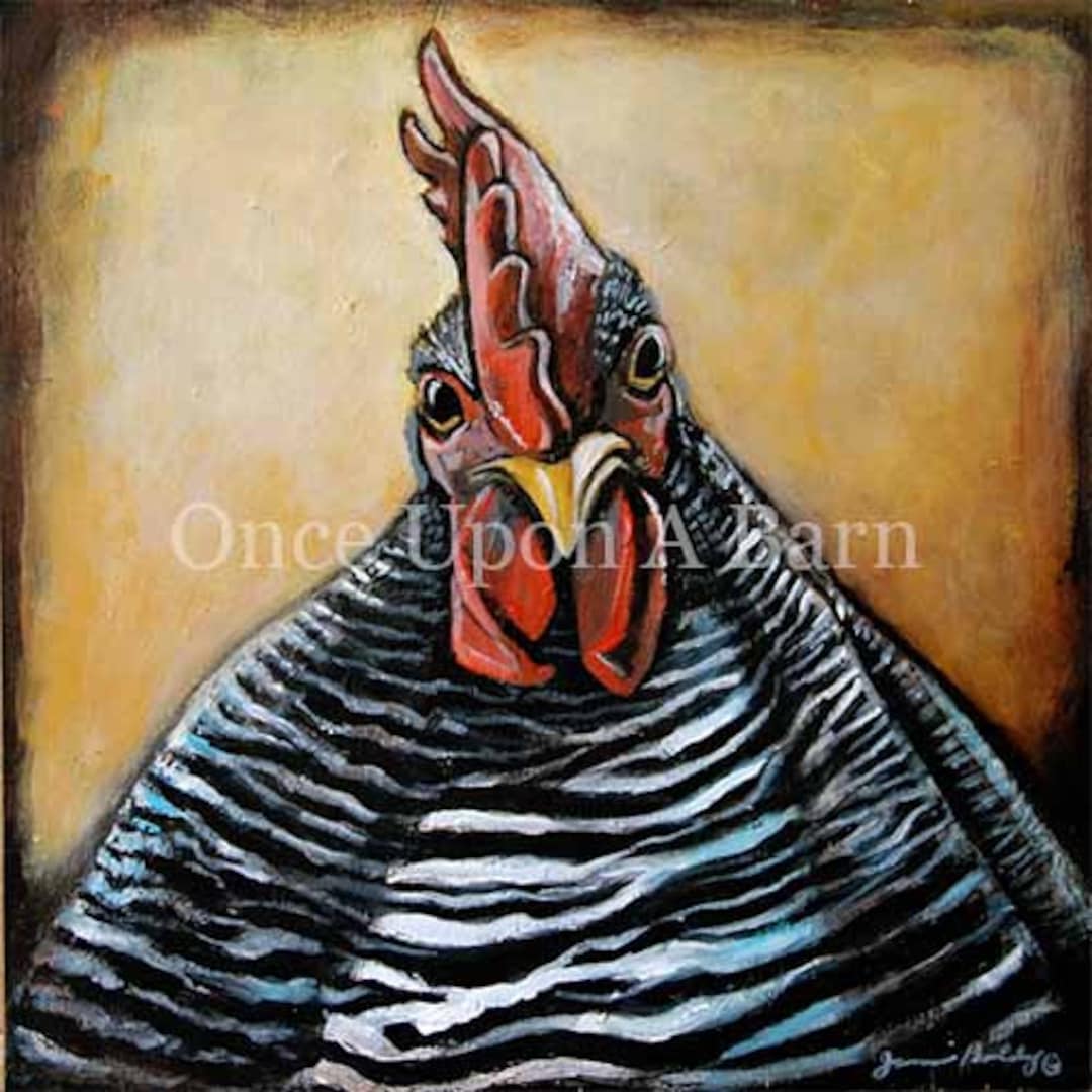Chicken Face Paint