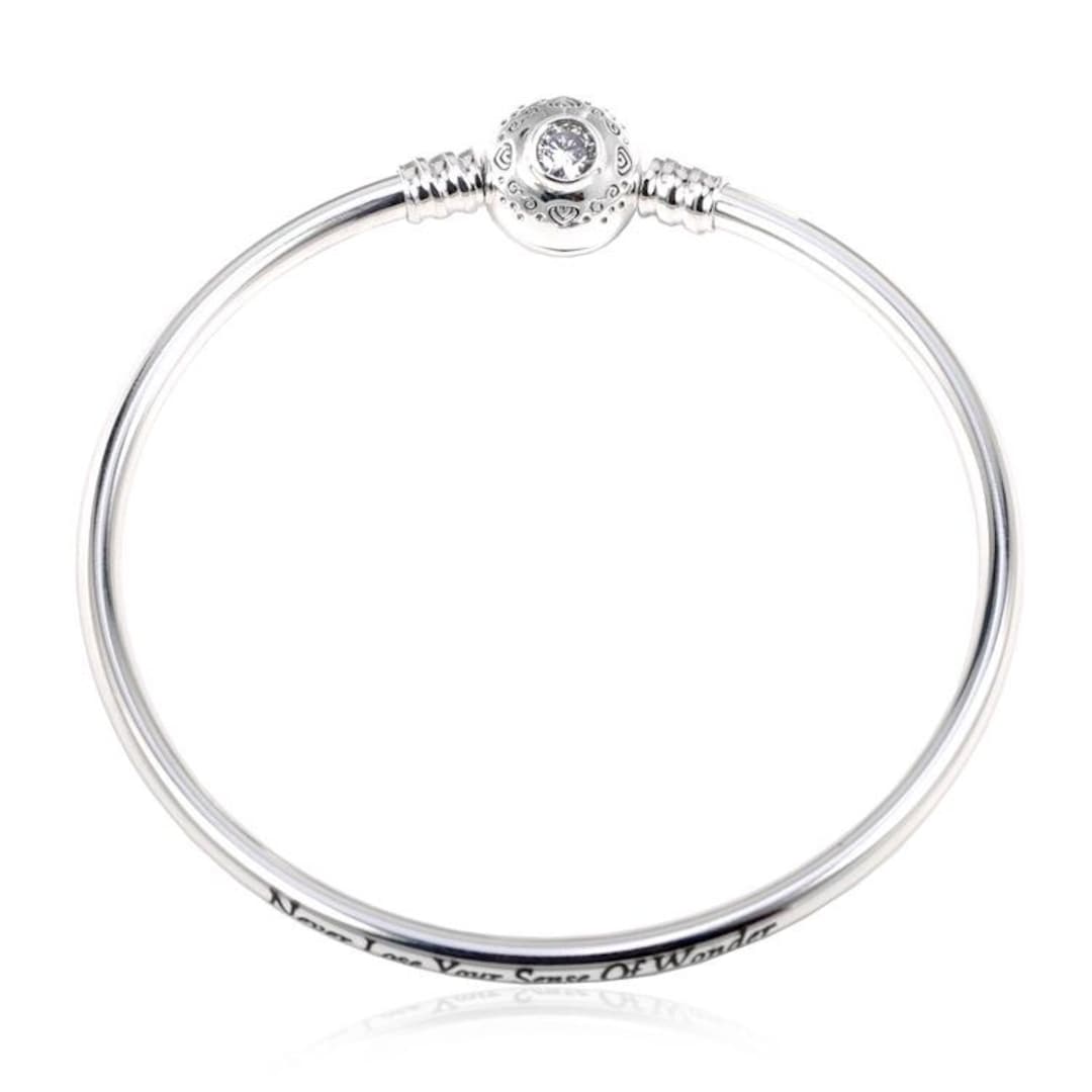 Jasmine Aladdin Pandora Silver Bangle Bracelet - Etsy