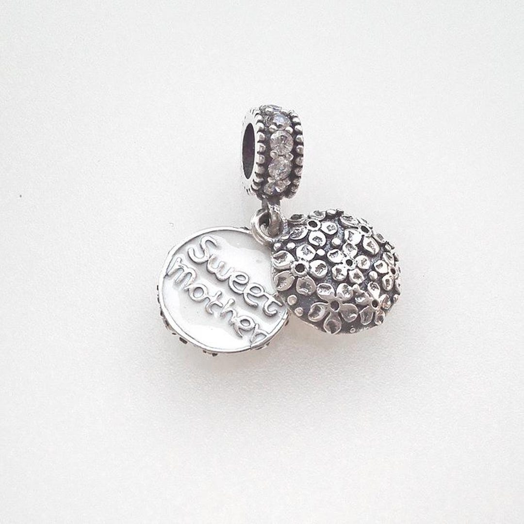Pandora Sweet Mother Silver, Pink Enamel & Pendant - Etsy
