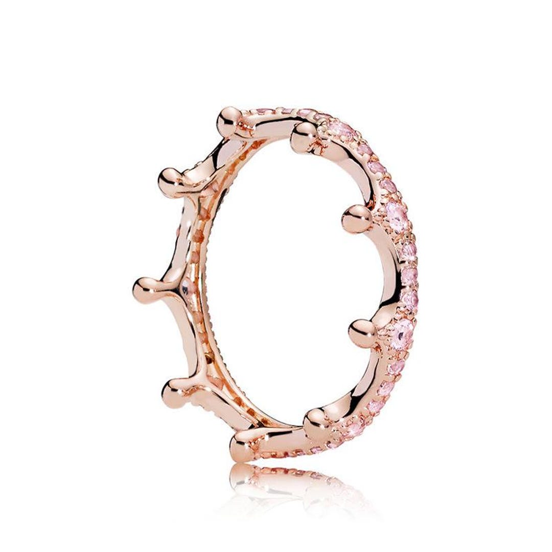 Pandora Enchanted Tiara Crown Ring Size 58 - Etsy UK