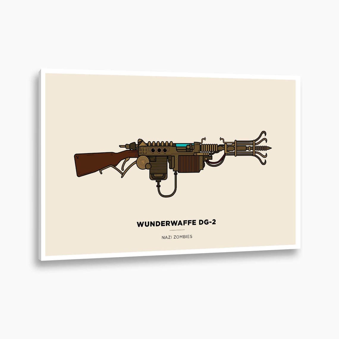 Wunderwaffe DG-2 Illustration Poster - Etsy