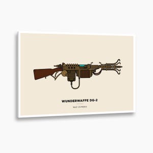 Wunderwaffe DG-2 Illustration Poster - Etsy