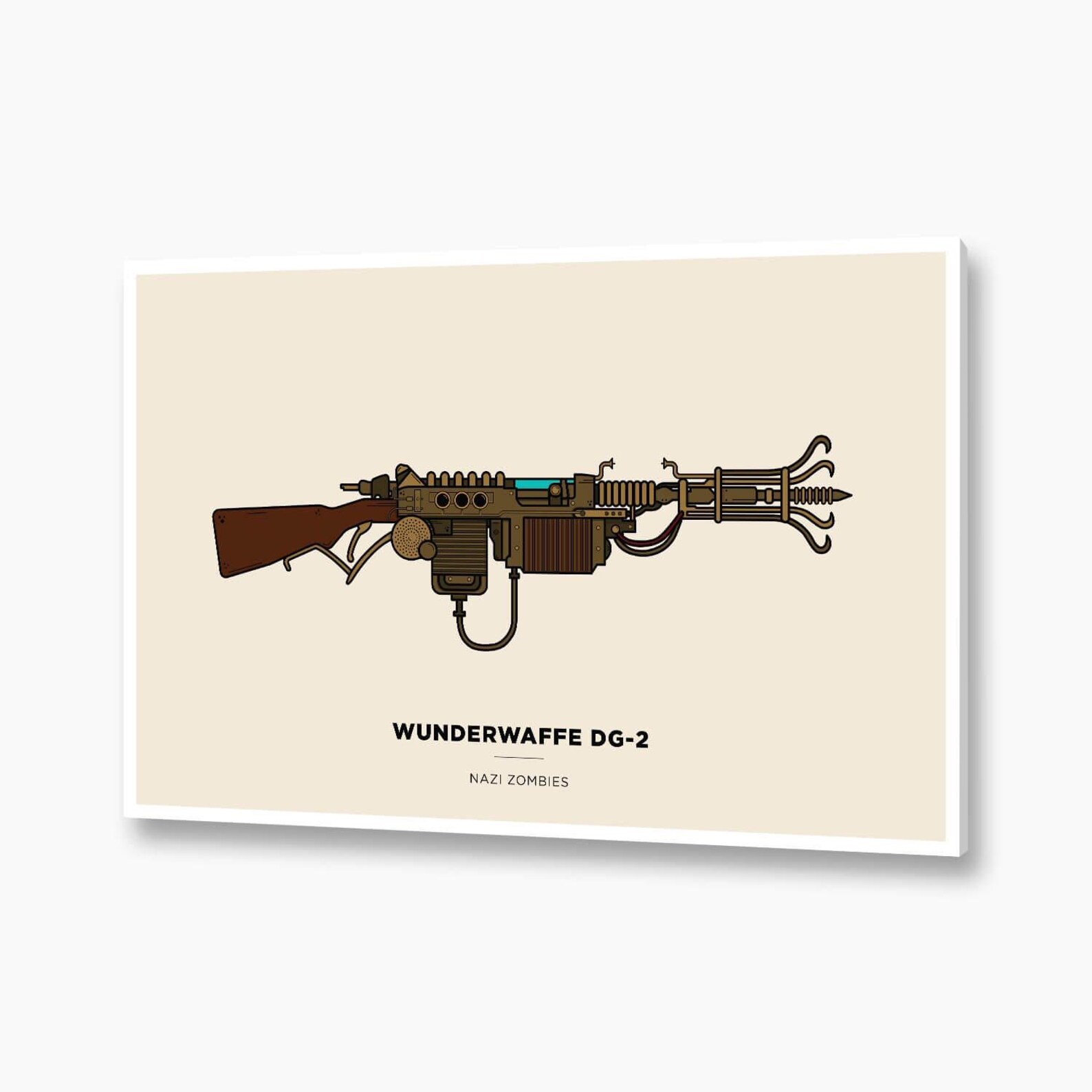 Wunderwaffe DG-2 Illustration Poster - Etsy