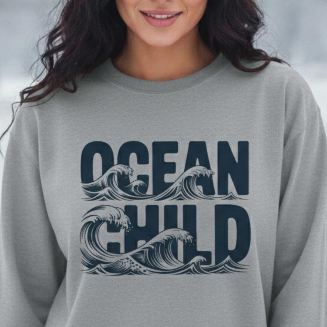 Ocean Waves PNG Sublimation Design | Beach Clipart (digital Download ...