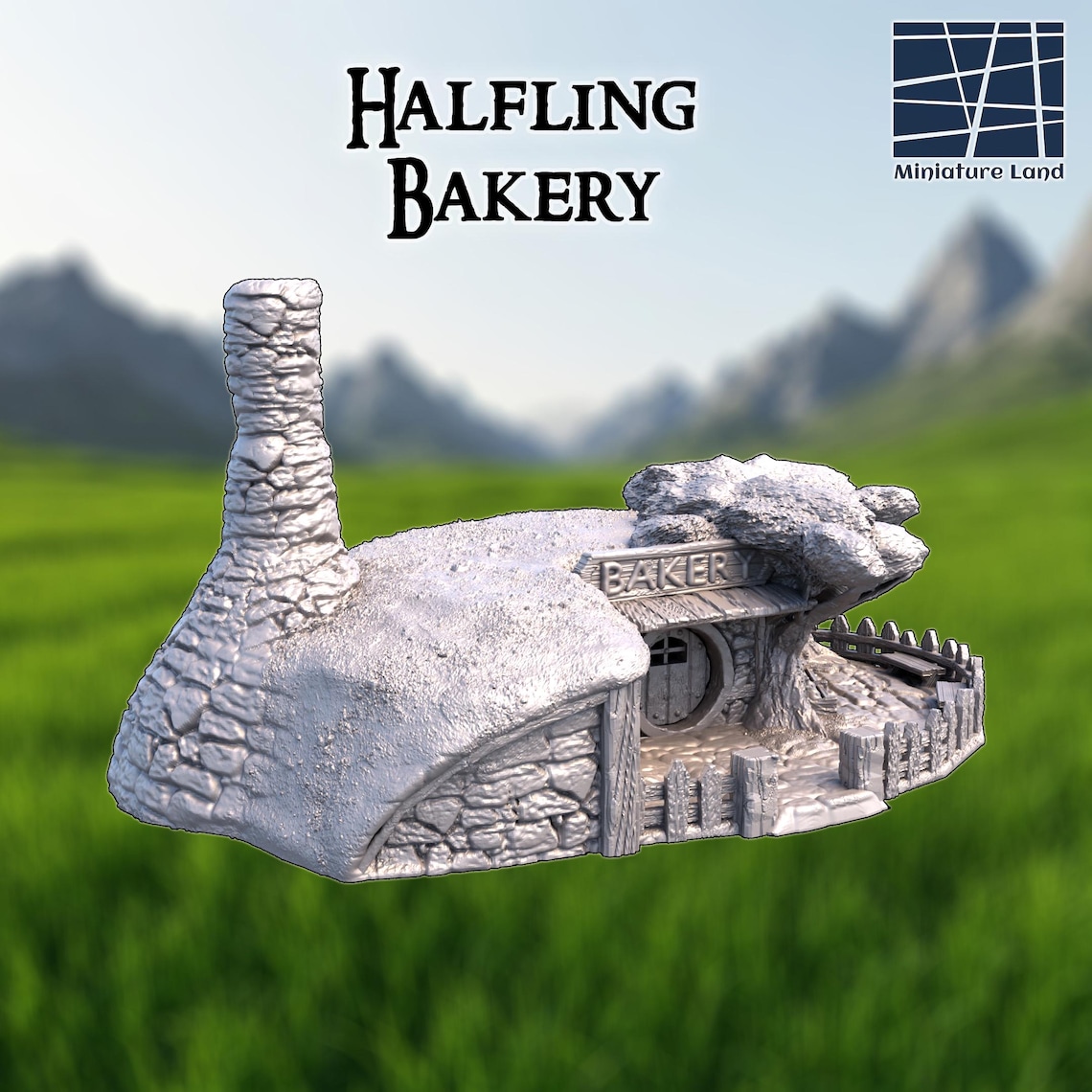 Halfling Bakery Dnd Tabletop Terrain - Etsy