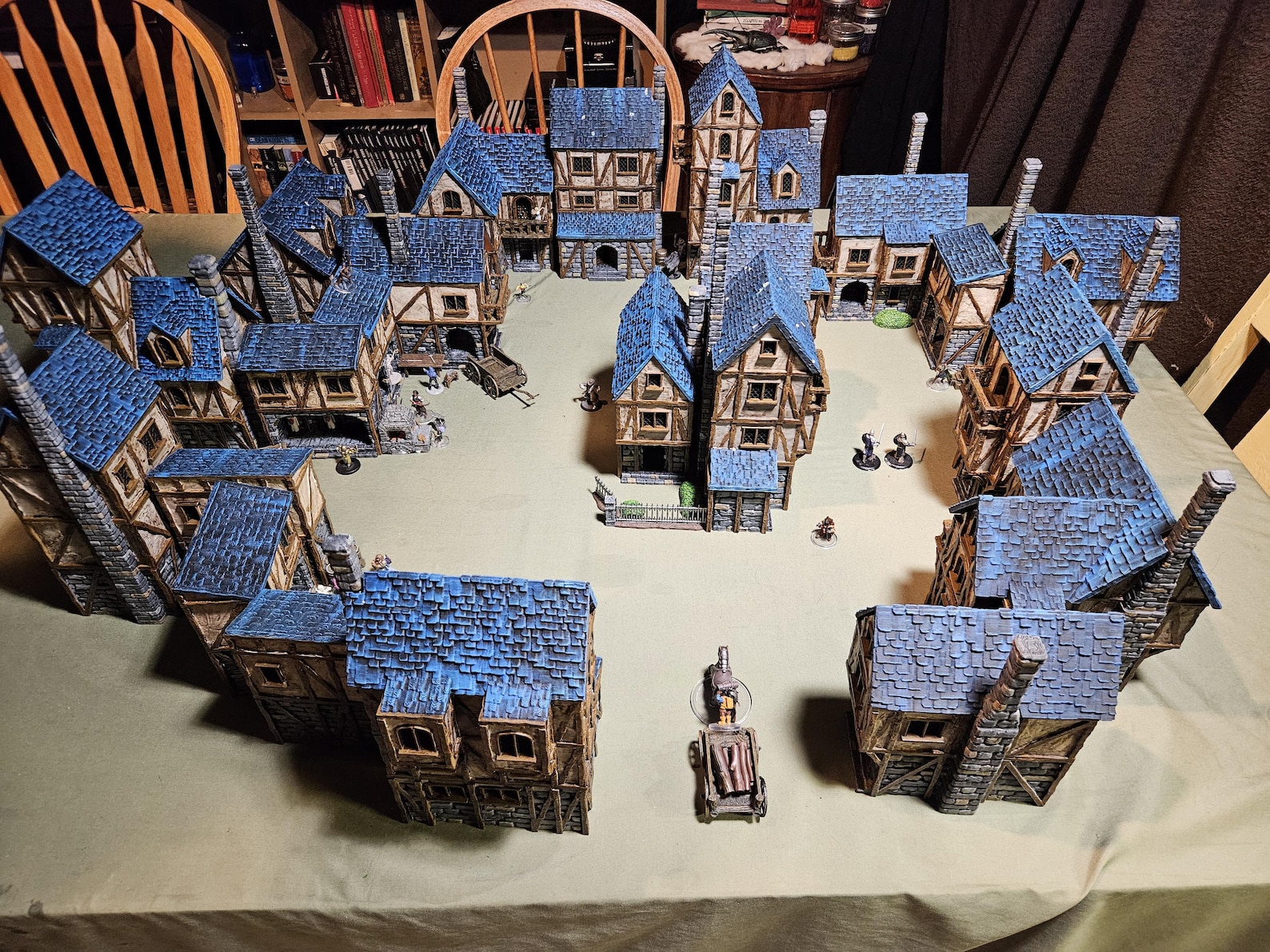 Medieval Town Houses Tabletop Terrain - Etsy