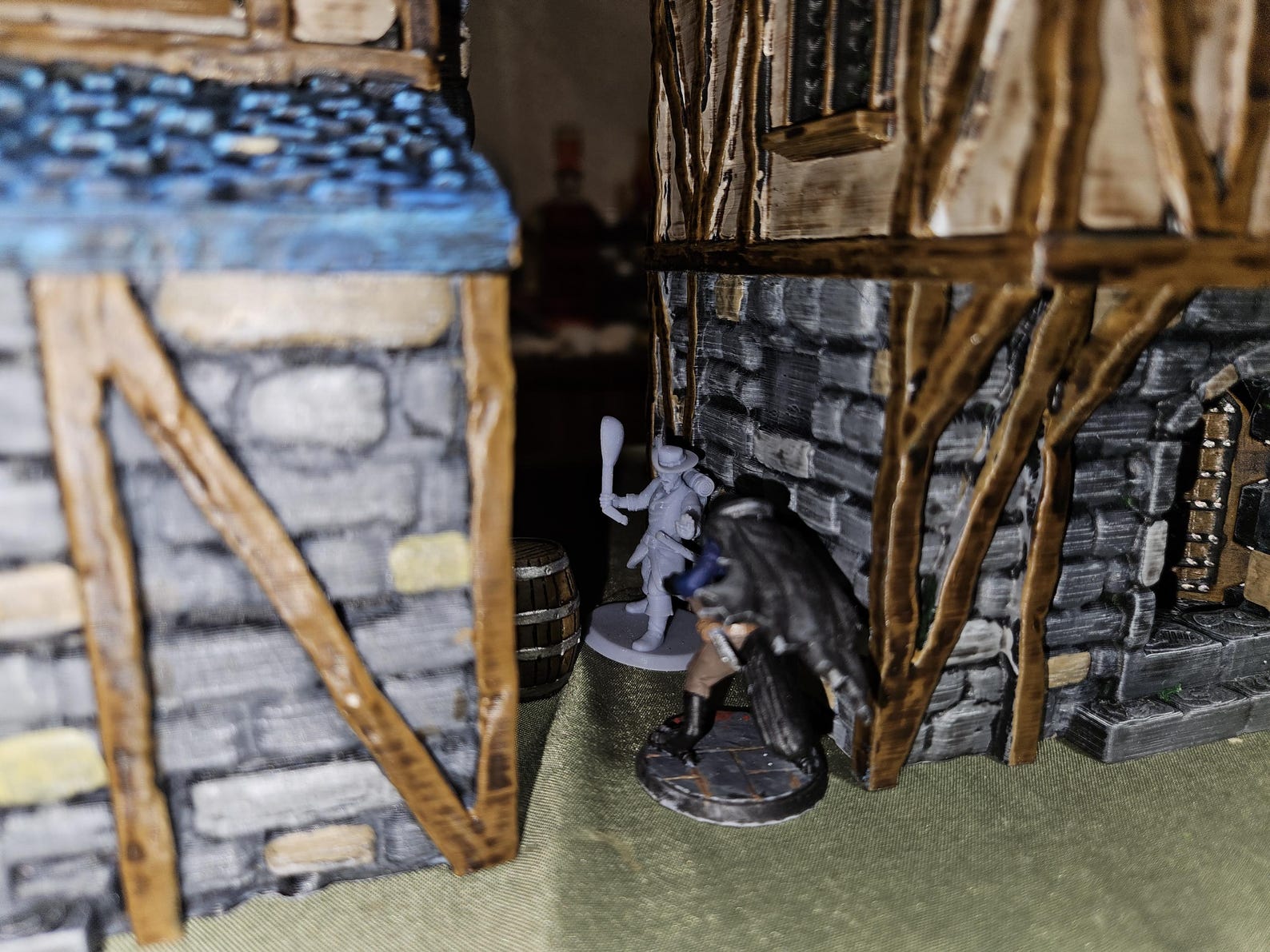 Medieval Town Houses Tabletop Terrain - Etsy
